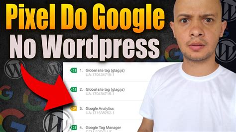 Como Instalar Pixel Do Google Ads No Wordpress Passo A Passo YouTube