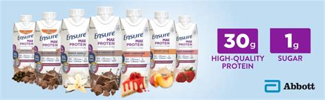 Ensure Max Protein Nutrition Shakes Variety Pack With 30g Of Protein
