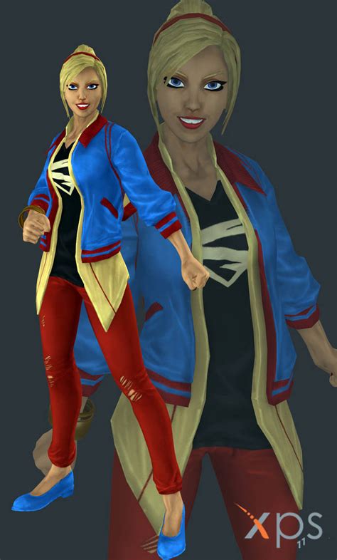 Ic Supergirl Varsity By Thepwa On Deviantart