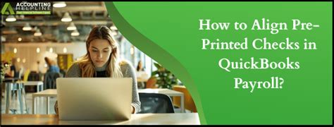 Align Pre Printed Checks In Quickbooks Payroll Easy Steps