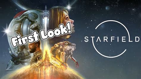 Starfield! First Look At The Intro, Character Creation and How It All Handles! - YouTube
