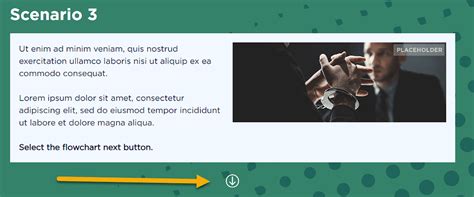 Flowchart Component Next Buttons General Help The Evolve Authoring