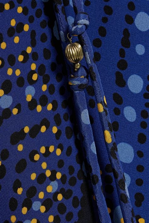 ALTUZARRA Ruched Printed Silk Crepe Midi Dress THE OUTNET