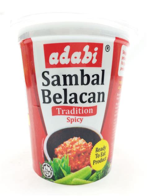 Adabi Adabi Sambal Belacan Spicy 180g Savour Of Asia