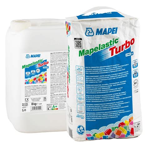 Waterproofing Mapei Mapelastic Turbo Ab 36 Kg