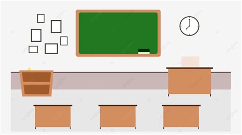 Classroom Design Vector School Classroom Classroom Classroom Design