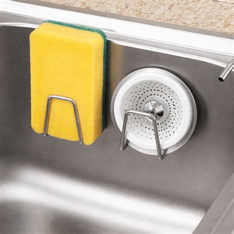 Stainless Steel Kitchen Sink Sponge Holder Set Of 2 The Lakeside