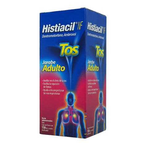 Histiacil Nf Jarabe Para La Tos Adulto 150 Ml Farmacia Coyoacán