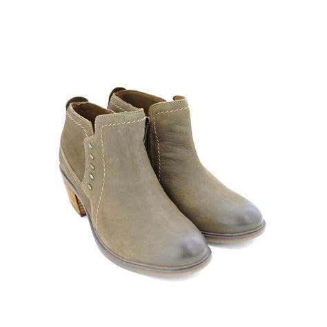 Neva Lo Dark Tan Ankle Boot Rubyshoesday