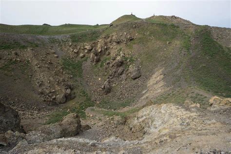 Hydrothermal Explosion Crater Santorini Geology Pics
