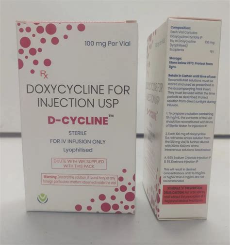 Doxycycline Injection Usp Mg At Vial In Mumbai ID