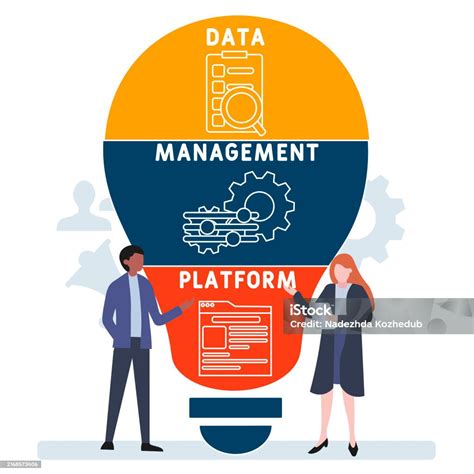 Dmp Data Management Platform Acronym Stock Illustration Download Image Now Arrow Symbol