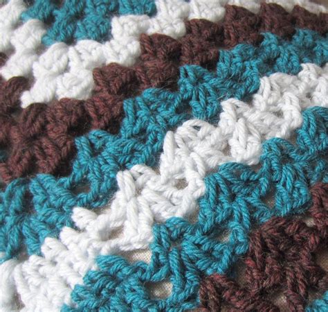 Rectangular Sampler Blanket Crochet Pattern By Marie Segares