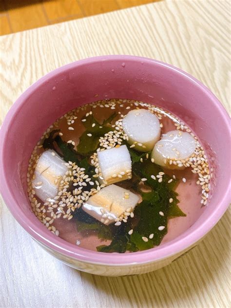 お麩とわかめのお吸い物 By クックv8pp37 【クックパッド】 簡単おいしいみんなのレシピが396万品