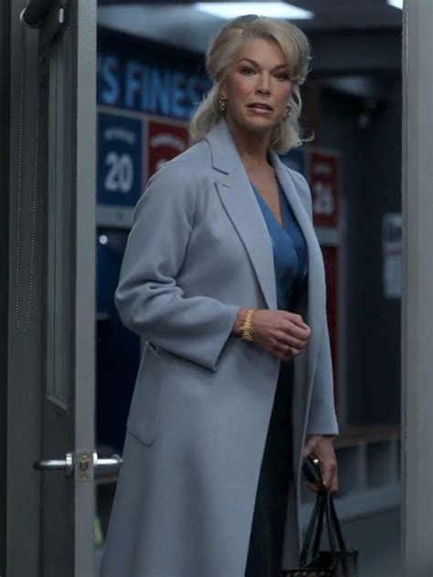 Ted Lasso S03 Hannah Waddingham Grey Coat Movie Jackets
