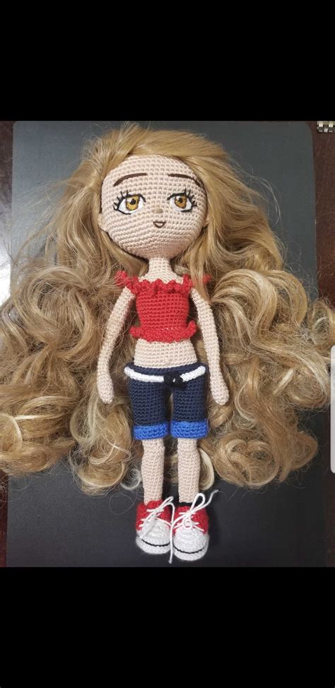 Original Handmade Lizzy Crochet Doll Dailydesignist