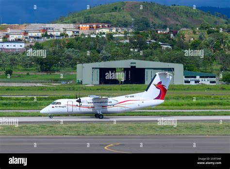 Air Niugini Dash 8 200 Aircraft Airplane De Havilland Canada Dhc 8 200