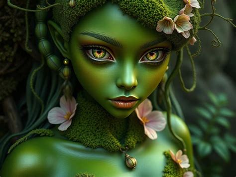 Beautiful Dryad Face By Xenderax On Deviantart