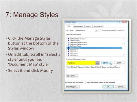 Learn How To Use Document Map In Word PPT