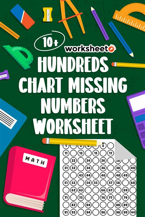 15 Hundreds Chart Missing Numbers Worksheet Free Pdf At