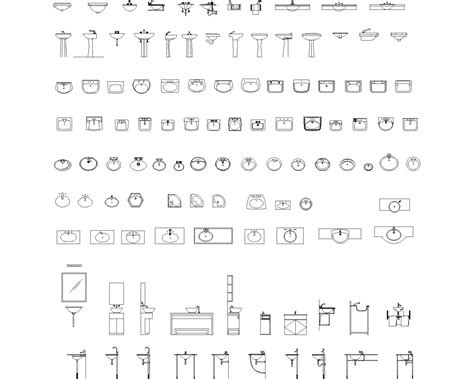 Sink Cad Cadblocks Hub For Industrial Design