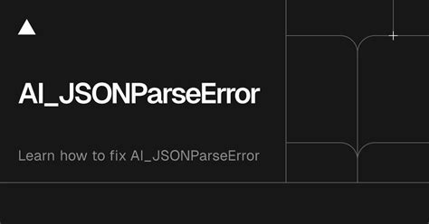 Ai Sdk Errors Aijsonparseerror