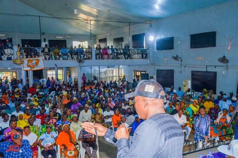 Kwara 2023 Mammoth Crowd Receive Sdp Candidate Hakeem Lawal In Ilorin