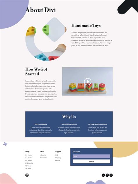 Get A Free Toy Store Layout Pack For Divi