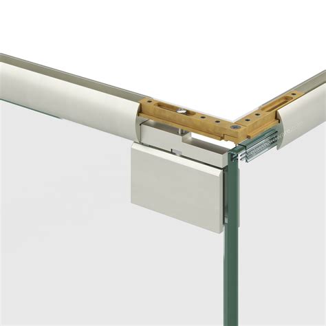 Header Hinge Adapter Chrome Finish Igt Glass Hardware