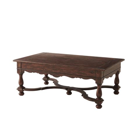Theodore Alexander The Antiqued Cocktail Table Clearance Room