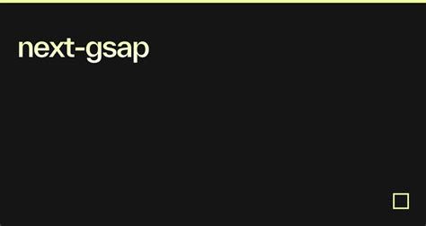 Next Gsap Codesandbox