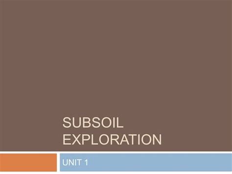 Pre Consolidation Pressure Ppt