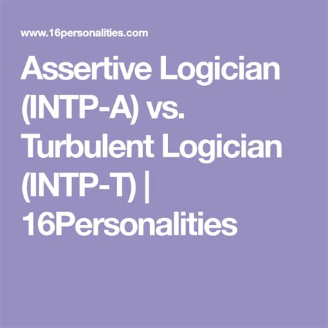 Pin On Personality Type