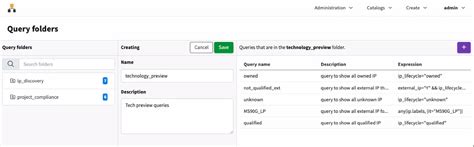Saved Queries
