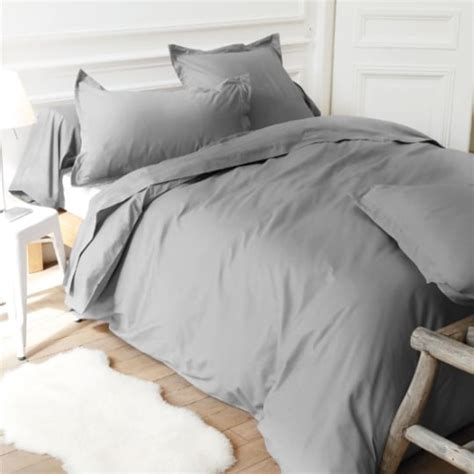 Drap Housse Uni x Cm Bonnet Cm Coton Alto Gris Alu à Prix Carrefour