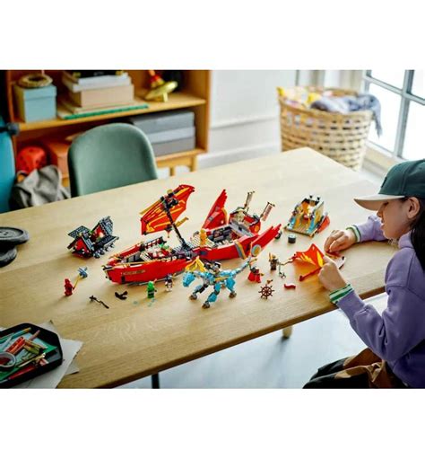 Lego Ninjago 71797 Barco De Asalto Ninja Carrera Contra El Tiempo