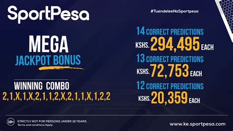 Sportpesa Mega Jackpot Winners Results And Bonuses For This Week