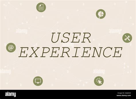 Text Sign Showing User Experience Word Written On How A Person Reacts