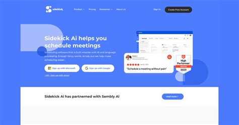 How To Schedule A Meeting With Sidekick Ai Wide Ai Prompts