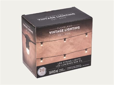Custom String Light Boxes Custom Printed Party Fairy Light Packaging