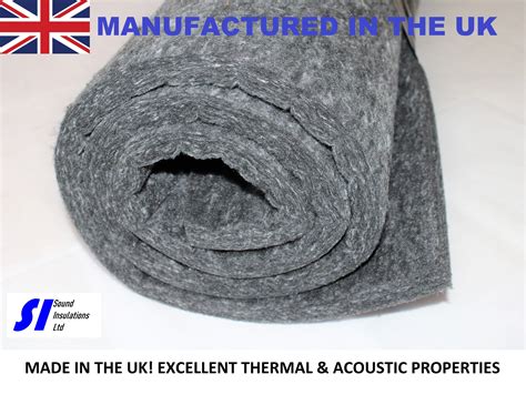 Sifelt Marine Sound Proofing Wadding Thermal Insulation 1m X 5m 20mm Thick Sifelt Marine Sound Proofing Wadding Thermal Insulation 1m X 5m 20mm Thick