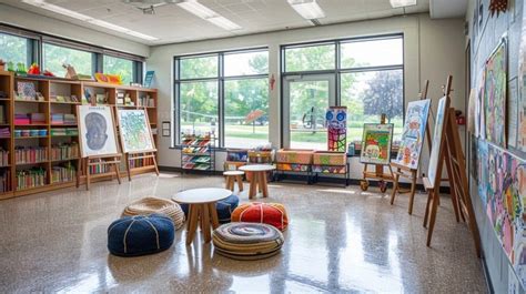 Free Colorful Classroom Corner Image Classroom Colorful Learning