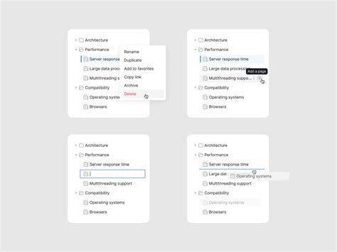 Interactive Data Tree With Actions By Masha Esaulenko On Dribbble