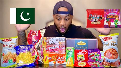 First Time Trying Popular Pakistani Snackspakistani Snack Taste Test