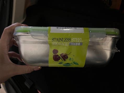 1800ml Sus304 Stainless Steel Tupperware Furniture And Home Living