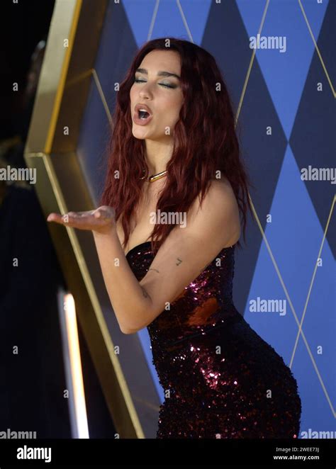 Photo Must Be Credited ©alpha Press 078237 24012024 Dua Lipa Argylle