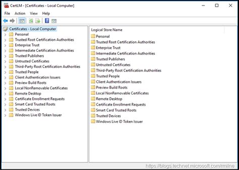 Quick Tip Easily Accessing Certificate Mmc 250 Hello