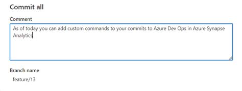 Custom Comments In Azure Synapse Analytics Erwin And Data Analytics