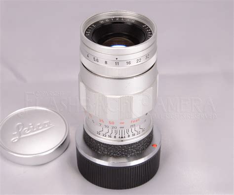 Triplet Elmar 90mm F4 M Flashback Camera